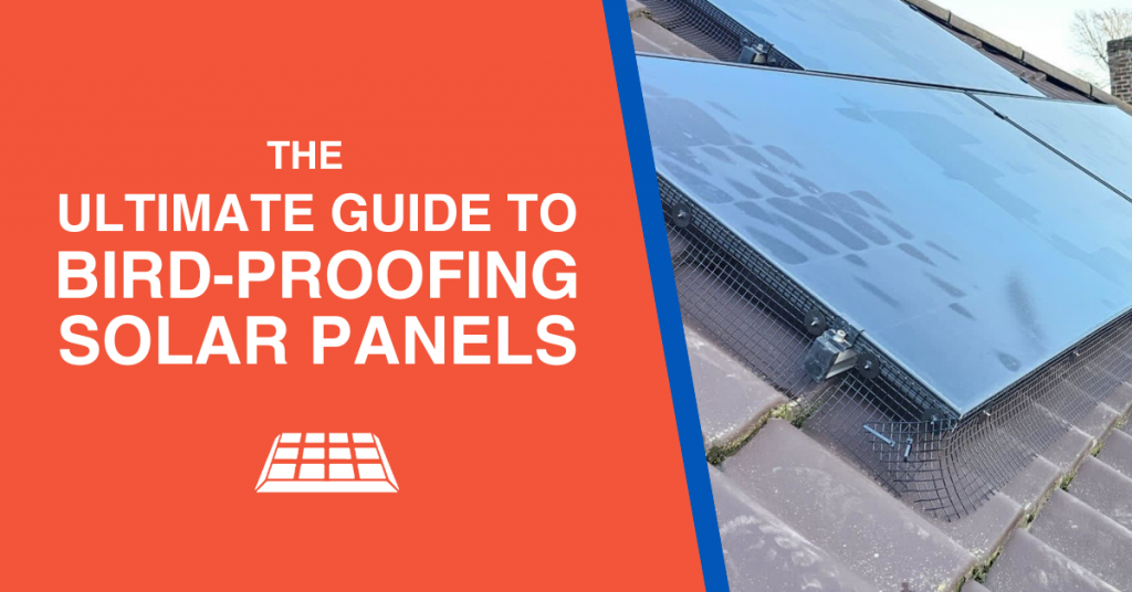 bird-proofing-solar-panels - Pigeon Proof Solar Panels